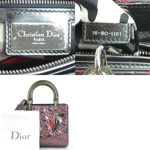 Dior | Bags | Christian Dior Lady Dior Anselm Lyle Leather Shoulder Bag ...